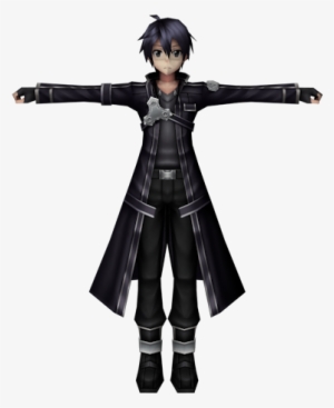 Download Zip Archive - Mmd Model Kirito Download PNG Image ...