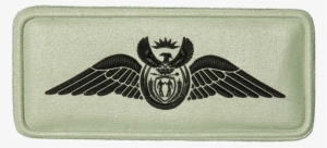 Sandf Qualification Pilots Wings 0-500 Hrs Badge Embossed - Golden ...