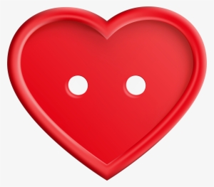 Red Heart Button Png Clip Art Imageu200b Gallery Yopriceville PNG Image ...