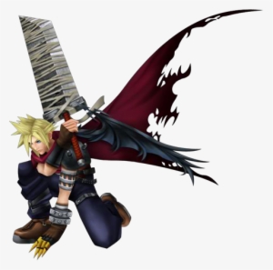 Cloud Strife - Cloud Kingdom Hearts Dissidia PNG Image | Transparent ...
