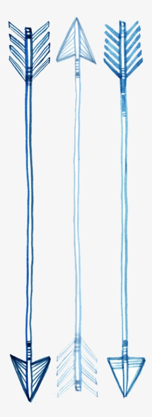 Via Vintage Is The New Black - Cute Blue Arrows PNG Image | Transparent ...