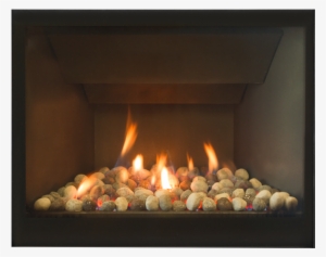 Volcanic Black Nz River Rock - Fireplace Rocks Png PNG Image ...