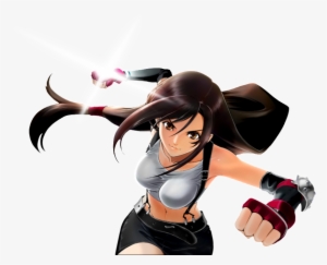 Reference Image - - Final Fantasy Vii Tifa Anime PNG Image ...