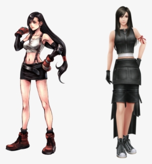 Tifa Artwork Model - Final Fantasy Vii Personnages PNG Image ...