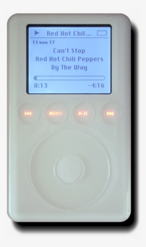 Ipod Backlight Transparent - Ipod From The Early 2000s PNG Image ...