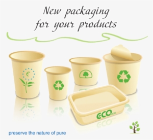 Ecopack , Tara Eco Pack - Nature Design In Paper Cup PNG Image ...