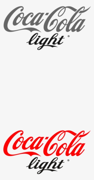 Logotipo De Coca Cola Light Png
