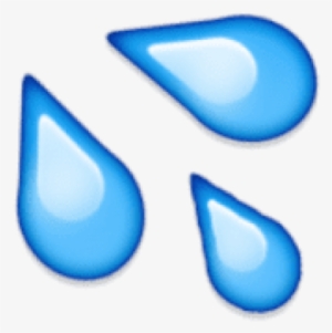 Wet Emoji Png - White Sweat Drops Emoji PNG Image | Transparent PNG ...
