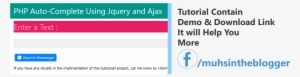 Autocomplete Textbox Using Jquery Ajax In Php - Contabilidad Para ...