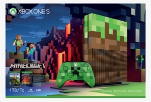 Alongside This Mighty Minecraft Machine, You Get A - Xbox One S ...