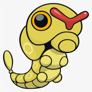 #010 Caterpie Used Tackle And String Shot - Caterpie Fan Art PNG Image ...