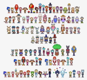 Sonic 3 Sprite Png - Sonic 3 Sprites Png PNG Image | Transparent PNG ...