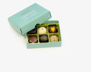 Box Of 6 Chocolates - 6 Chocolate In A Box PNG Image | Transparent PNG ...