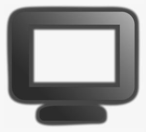 Sad Old Mac Computer Vector Clip Art Ljfket Clipart - Grey Computer PNG ...