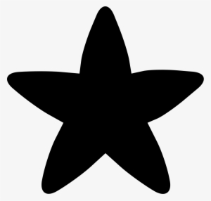 Black Rounded Star - Favorite Icon PNG Image | Transparent PNG Free ...