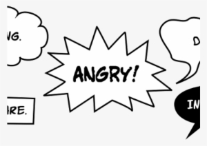 Bubble Clipart Comic Book - Angry Comics Balloon PNG Image ...