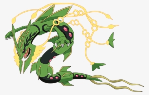 384rayquaza-mega Xy Anime - Pokemon Mega Rayquaza Png PNG Image ...