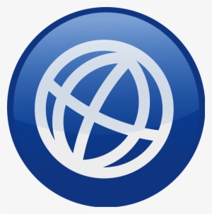 Globe-blue Free Vector - Icono Internet Png Azul PNG Image ...