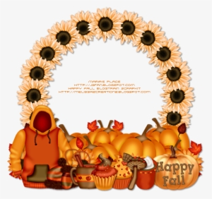 Happy Fall Cluster Frames - Red Stars Circle Png PNG Image ...