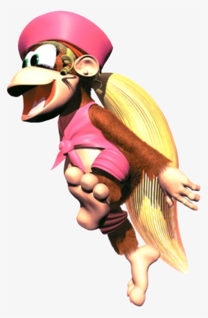 Dixie Kong - Donkey Kong 3 Dixie PNG Image | Transparent PNG Free ...