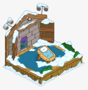 Nativityscene Transimage - Simpsons Nativity Scene PNG Image ...