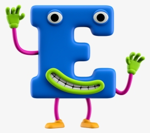 Letters Transparent Cartoon - Letter E Character PNG Image ...