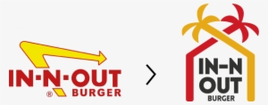 In, N, Out Redesign On Behance - Old In N Out Logo PNG Image ...