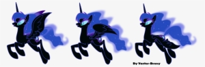 Mlp Nightmare Moon Vector - Mlp Nightmare Moon Flying PNG Image ...