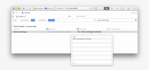 Xcode Build Settings - Software Build PNG Image | Transparent PNG Free ...