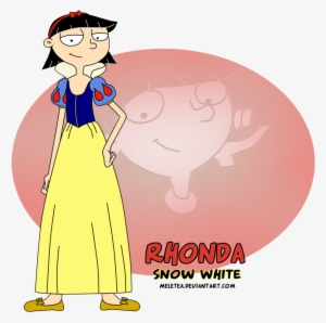 Rhonda From Hey Arnold - Hey Arnold Helga Disney PNG Image ...