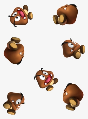 Print Up Faces For Your Goombas From The Internet, - Super Mario Goomba ...