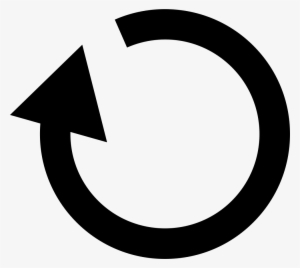Circular Rotating Arrow - Simbolo Circulo Con Flecha PNG Image ...