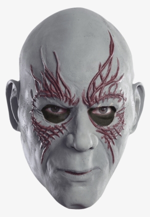 Adult Drax The Destroyer 3/4 Mask PNG Image | Transparent PNG Free ...
