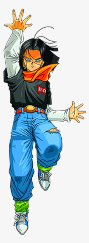 Download All At Once - Dbz Space Android 17 PNG Image | Transparent PNG ...