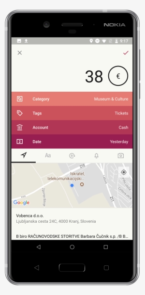 Entering The Location Details - Add New Entry Android PNG Image ...