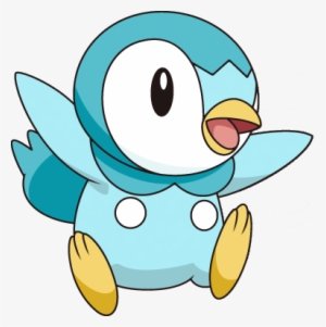 393 Piplup Dp1 Shiny - Pikachu And Piplup PNG Image | Transparent PNG ...