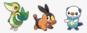 Akin To How The Water-type Starters Mudkip And Piplup - Pokemon Black ...
