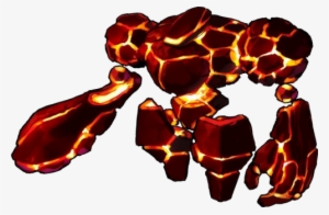 Sealed Fire Golem - Fire Golem PNG Image | Transparent PNG Free ...