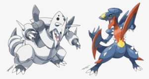 Mega Garchomp By Tomycase On Deviantart - Garchomp Mega PNG Image ...
