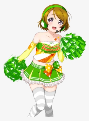 Cards Koizumi Sr Llsif En Idolized - Love Live Hanayo Cheer PNG Image ...