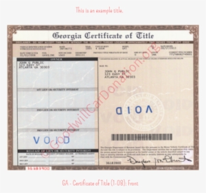 Wi Boat Certificate Of Title Front - Wisconsin Certificate Of Title ...