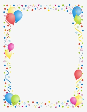 Birthday Border PNG Images | PNG Cliparts Free Download on SeekPNG
