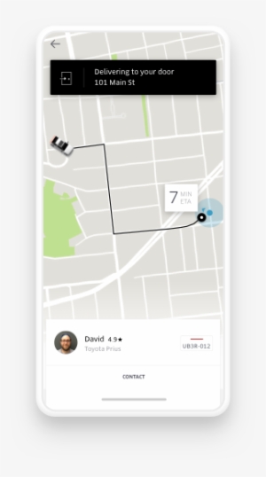 Track Your Food In Real Time From The Restaurant To - Uber Eats ...