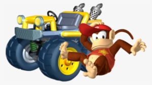 Mkpc Diddy Kong - Mario Kart Characters King Boo PNG Image ...