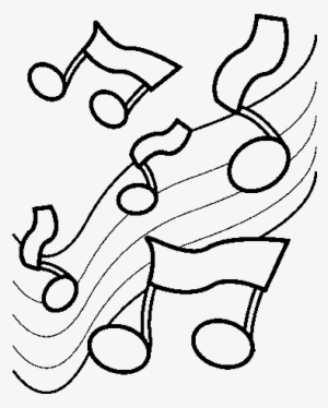 Notes De Musique Coloriage PNG Image | Transparent PNG Free Download on ...