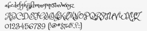 Princess Sofia Font Specimen - Calligraphy PNG Image | Transparent PNG ...