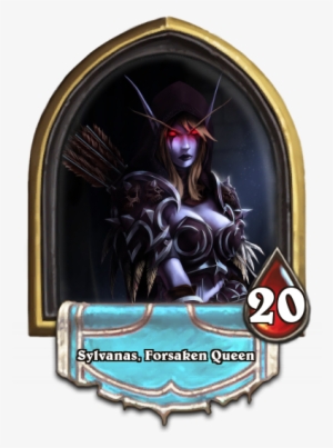 Sylvanas, Ranger General - Hearthstone Water Elemental PNG Image ...