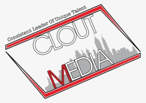 The Clout Media Logo Appears On The Front Page Of The - Date Night PNG ...