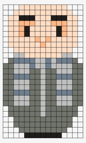 Gru Perler Bead Pattern / Bead Sprite - Gru Perler Beads PNG Image ...