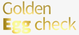 Golden Egg Check PNG Image | Transparent PNG Free Download on SeekPNG